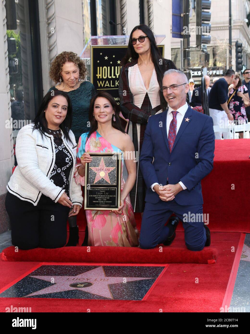 LOS ANGELES - MAY 1: Rana Ghadban, Rhea Perlman, Lucy Liu, Demi Moore ...