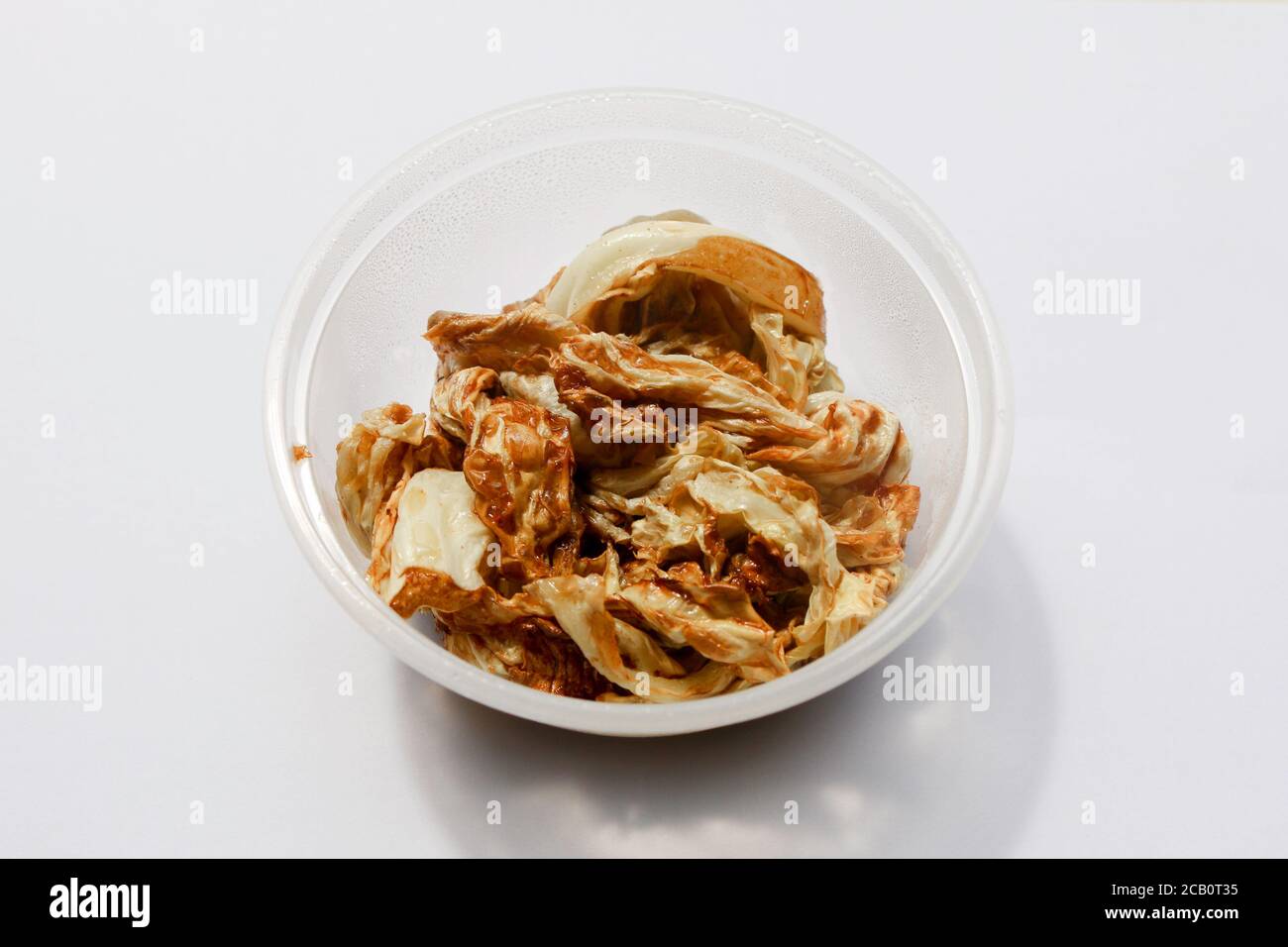 Fried cabbage or kol goreng is stir fried vegetable usually use for ...