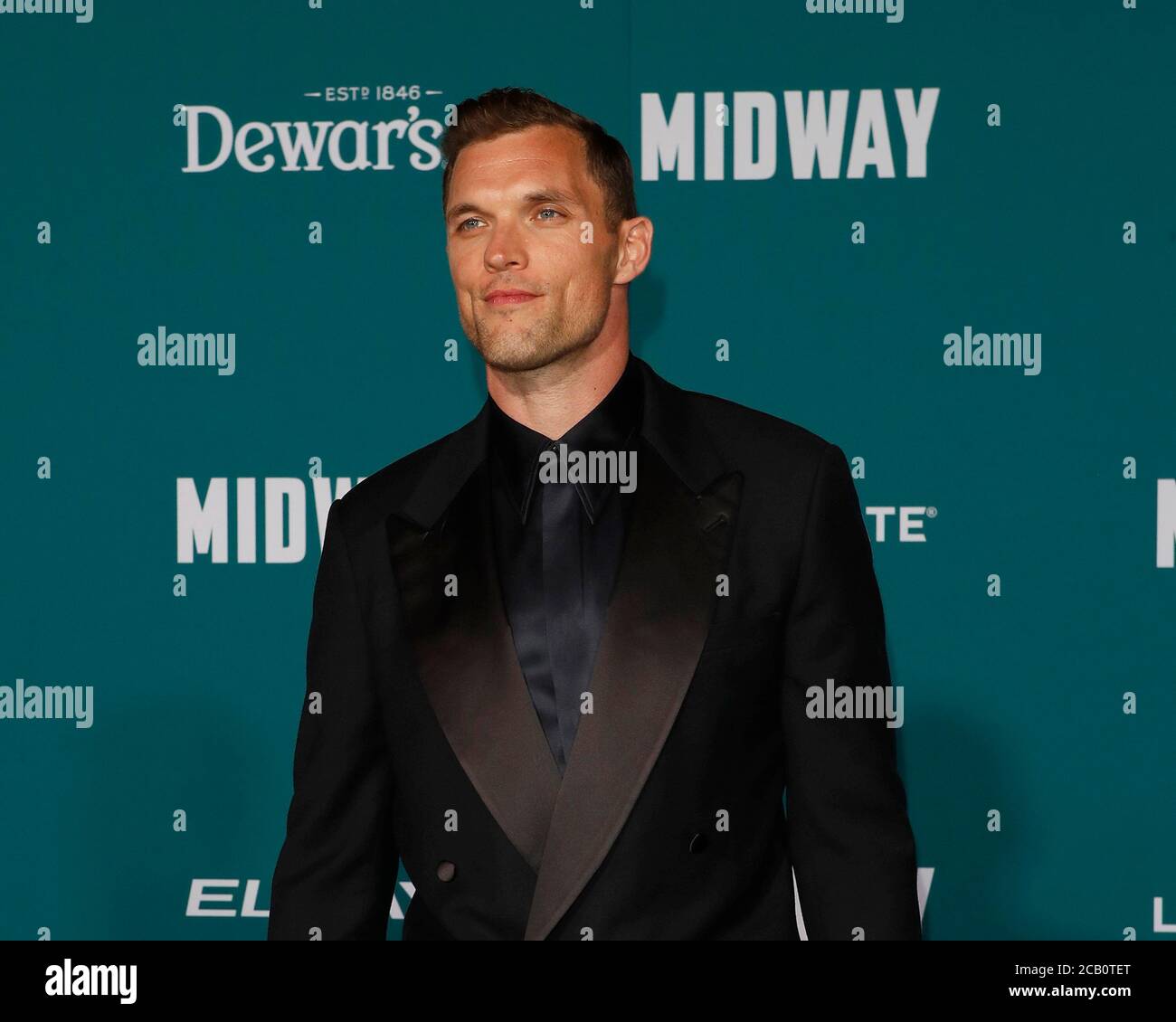 LOS ANGELES - NOV 5: Ed Skrein at the "Midway" Premiere at the Village ...