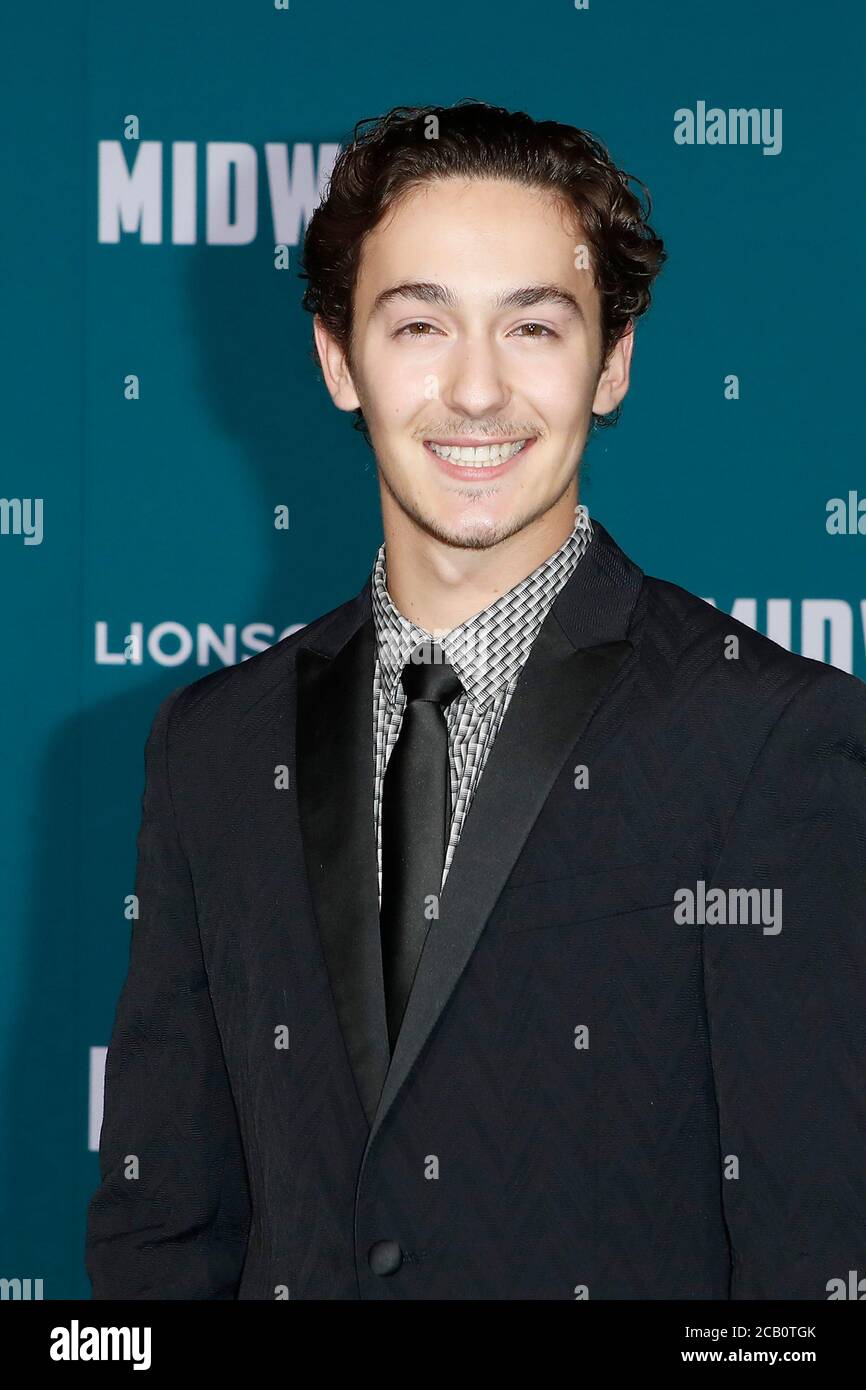 LOS ANGELES - NOV 5: Mikael Conde at the "Midway" Premiere at the ...