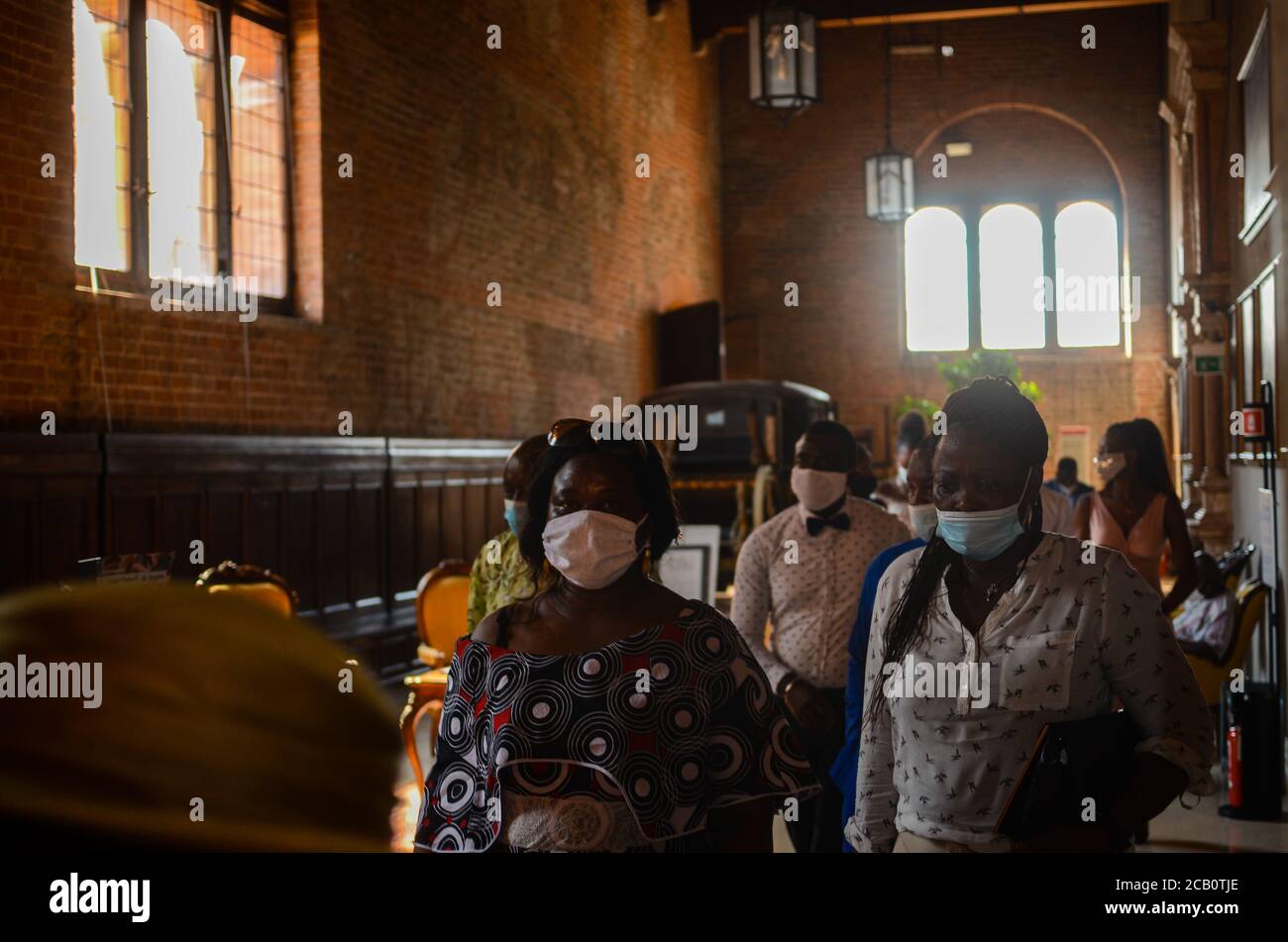 Cremona, Lombardy, Italy August 2020 Wedding at the city hall Stock ...
