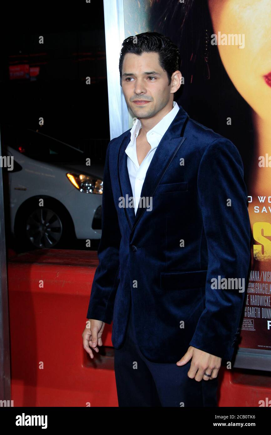LOS ANGELES - JAN 30: Ricardo Abarca at the "Miss Bala" Premiere at the ...