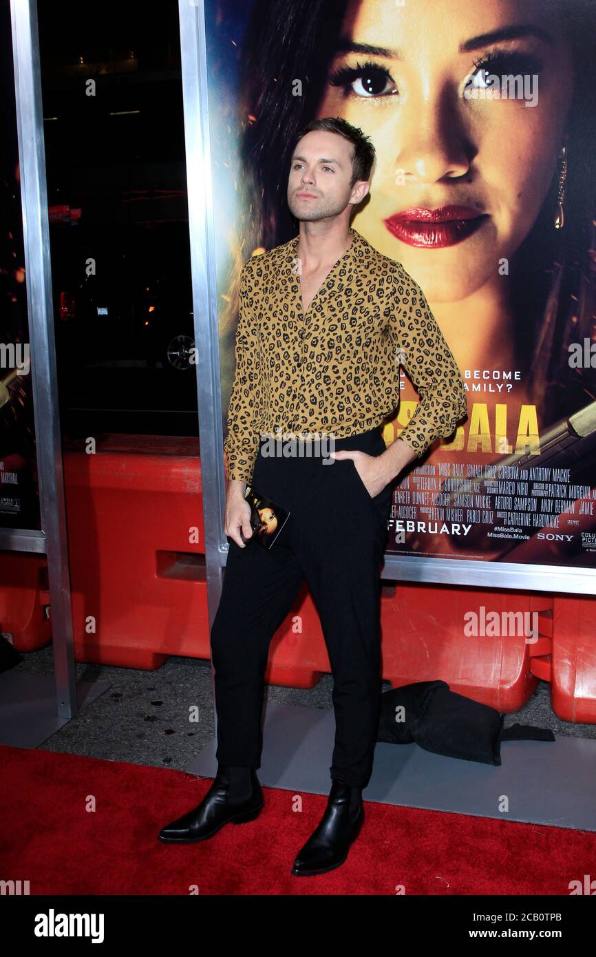 LOS ANGELES - JAN 30: Thomas Dekker at the "Miss Bala" Premiere at the ...