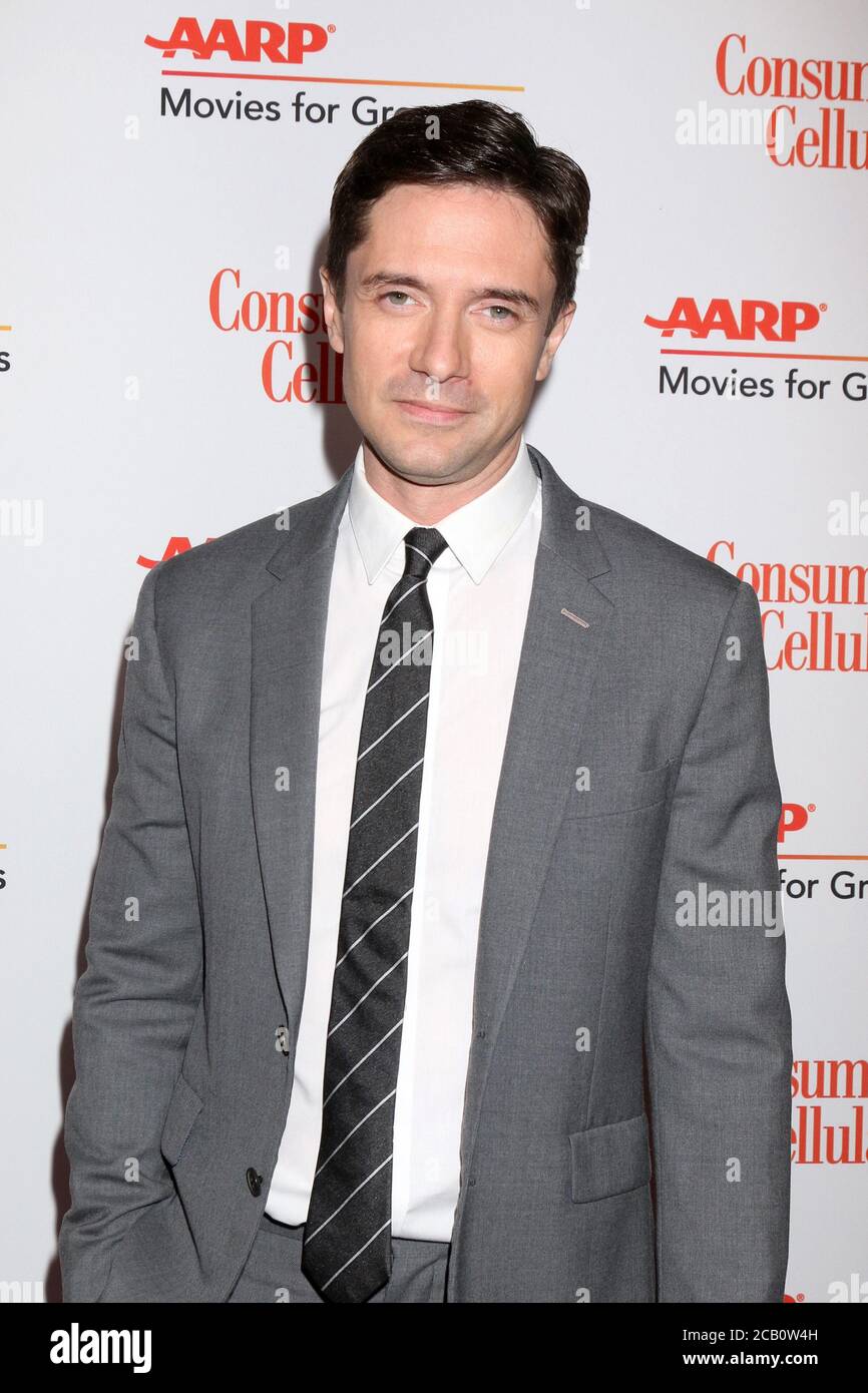 LOS ANGELES - FEB 4: Topher Grace at the Movies for Growups Awards at ...