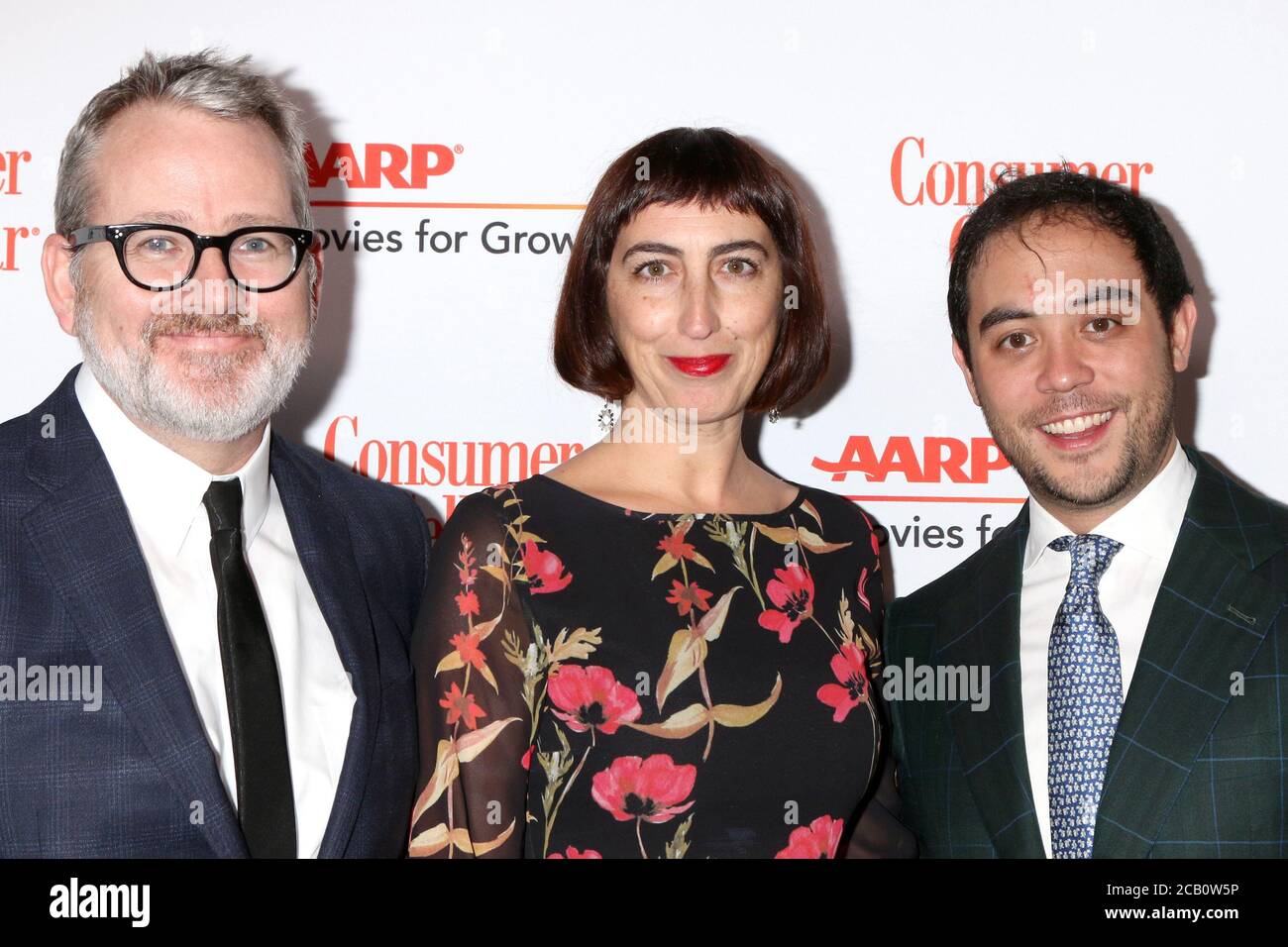 LOS ANGELES - FEB 4: Morgan Neville, Caryn Capotosto, Nicholas Ma at ...