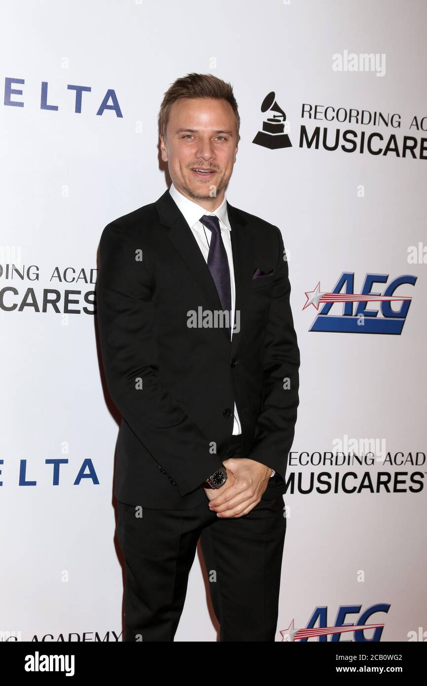 LOS ANGELES - FEB 8: Matt Cutshall at the MusiCares Person of the Year ...