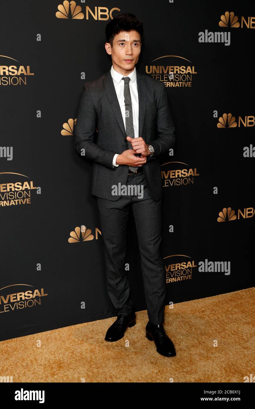 LOS ANGELES - AUG 13: Manny Jacinto at the NBC And Universal EMMY ...