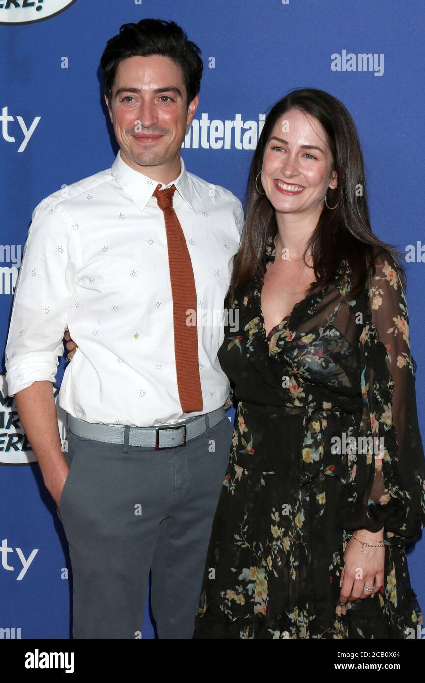 LOS ANGELES - SEP 16: Ben Feldman, Michelle Mulitz at the NBC Comedy ...
