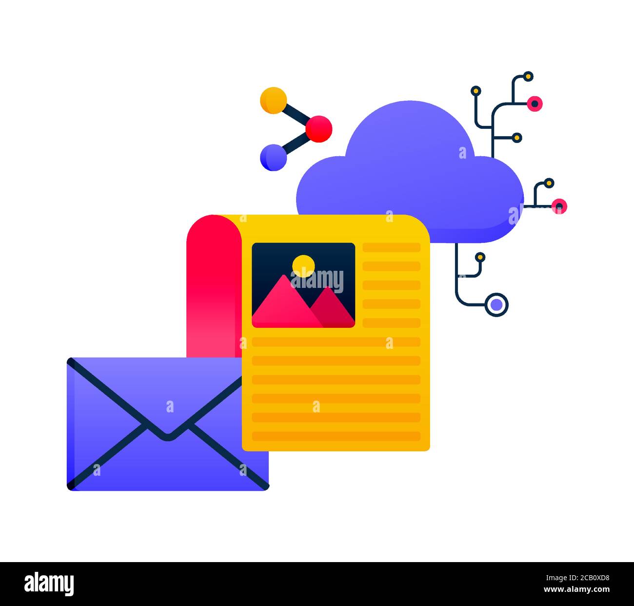 Cloud logos Stock Vector Images - Alamy