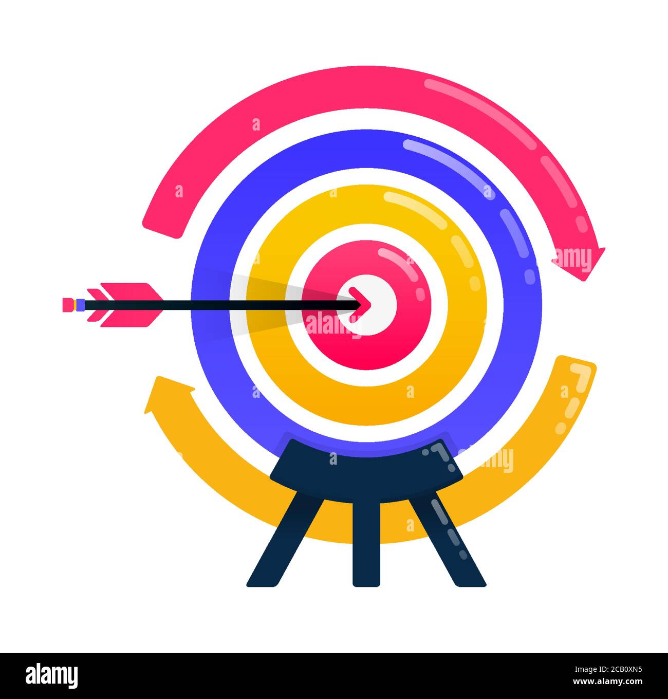 Rotation strategy Cut Out Stock Images & Pictures - Alamy