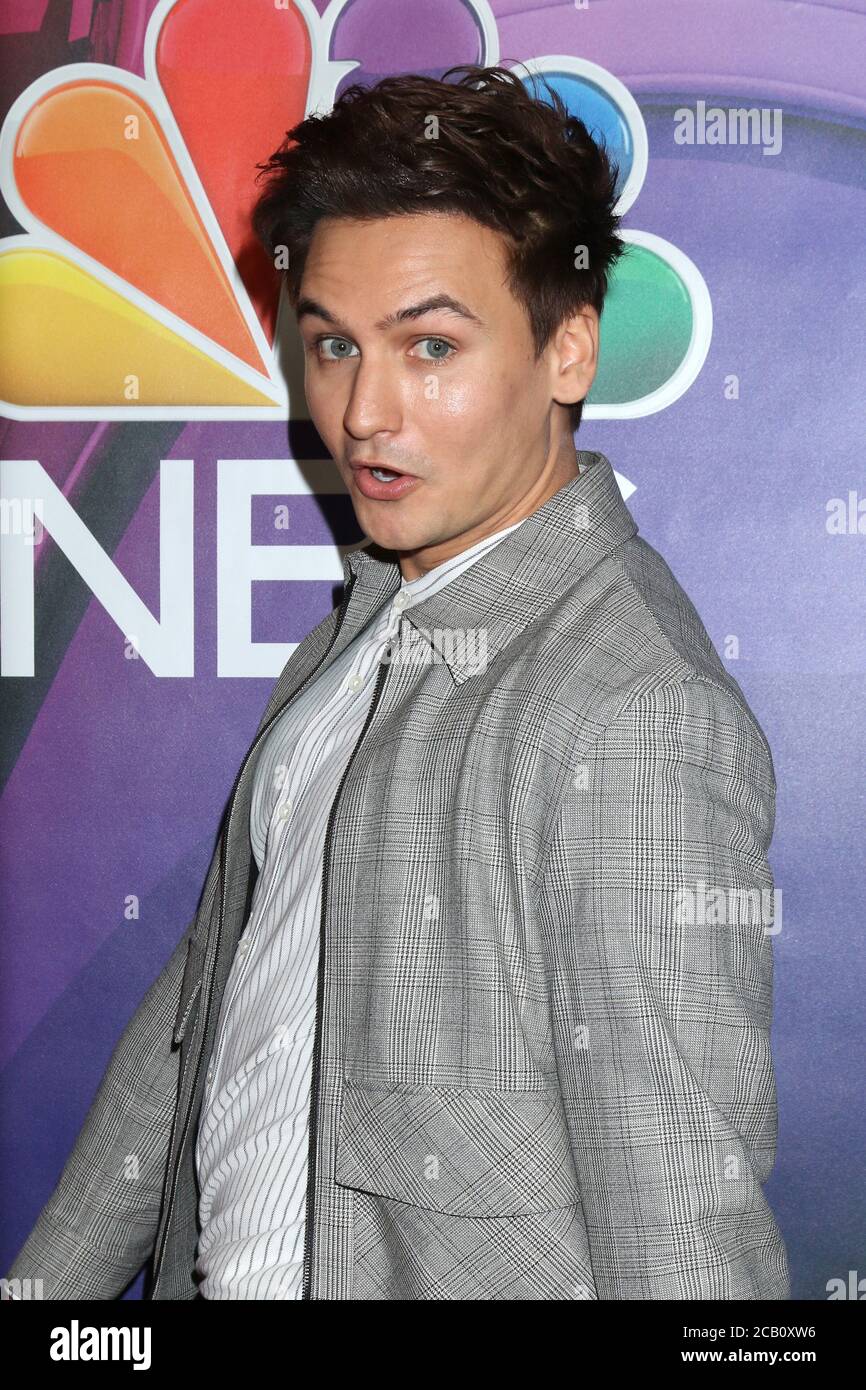 LOS ANGELES - AUG 8: Moses Storm at the NBC TCA Summer 2019 Press Tour ...