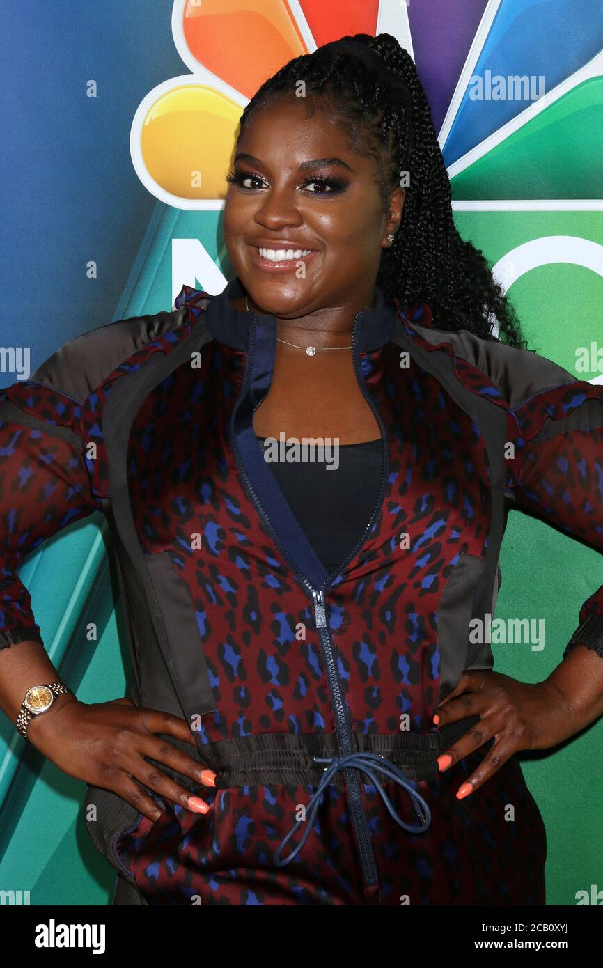 LOS ANGELES - AUG 8: Ester Dean at the NBC TCA Summer 2019 Press Tour ...