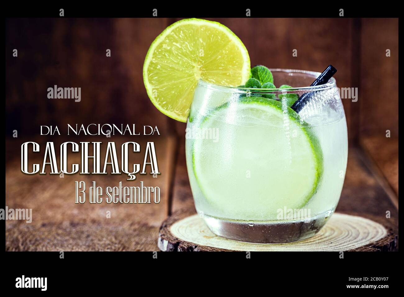 Brazilian caipirinha, typical Brazilian cocktail made with fruits ...