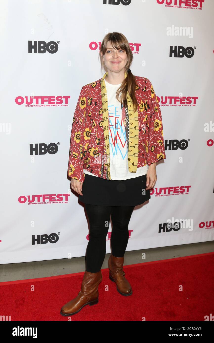 LOS ANGELES - JUL 20: Amber Benson at the 2019 Outfest Los Angeles ...