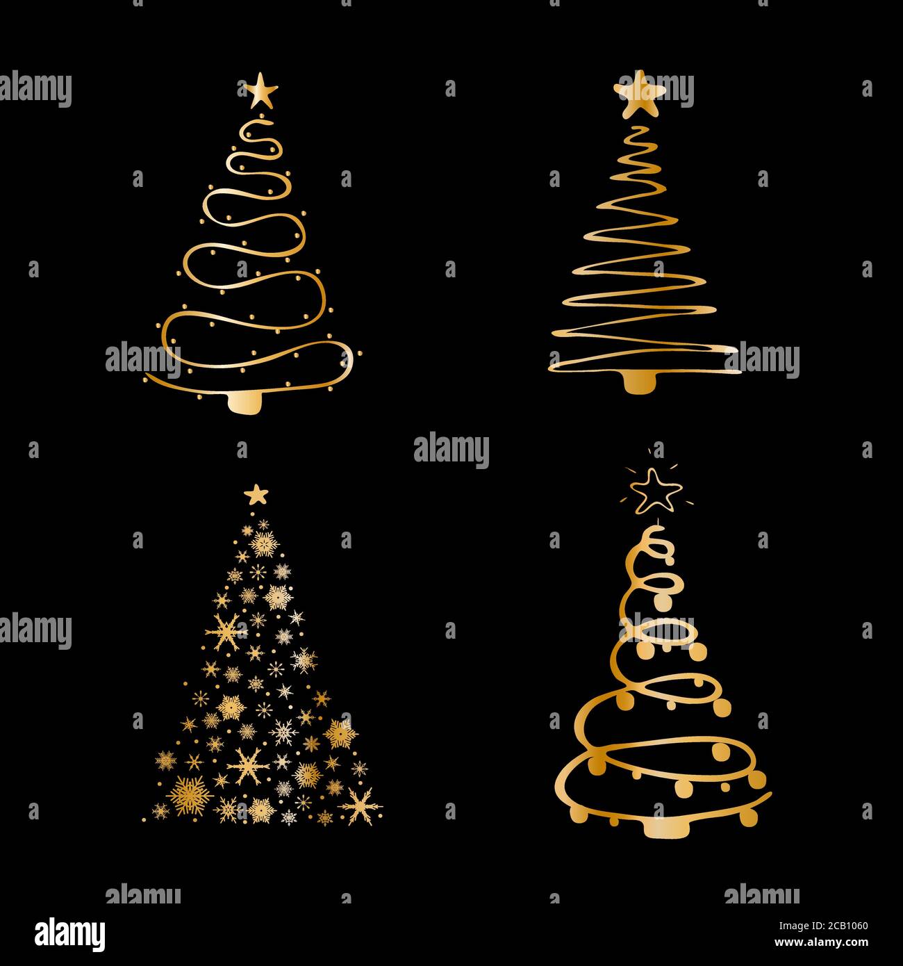 Simple christmas icons hi-res stock photography and images - Alamy