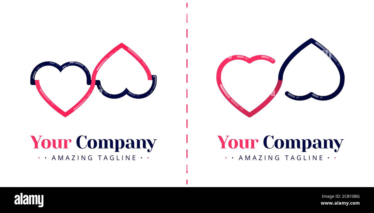 Two Hearts Logo