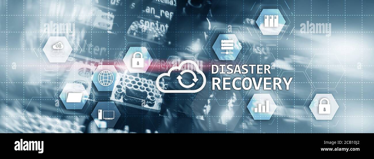 Disaster Recovery Plan for your corporation. Cyber Security concept ...