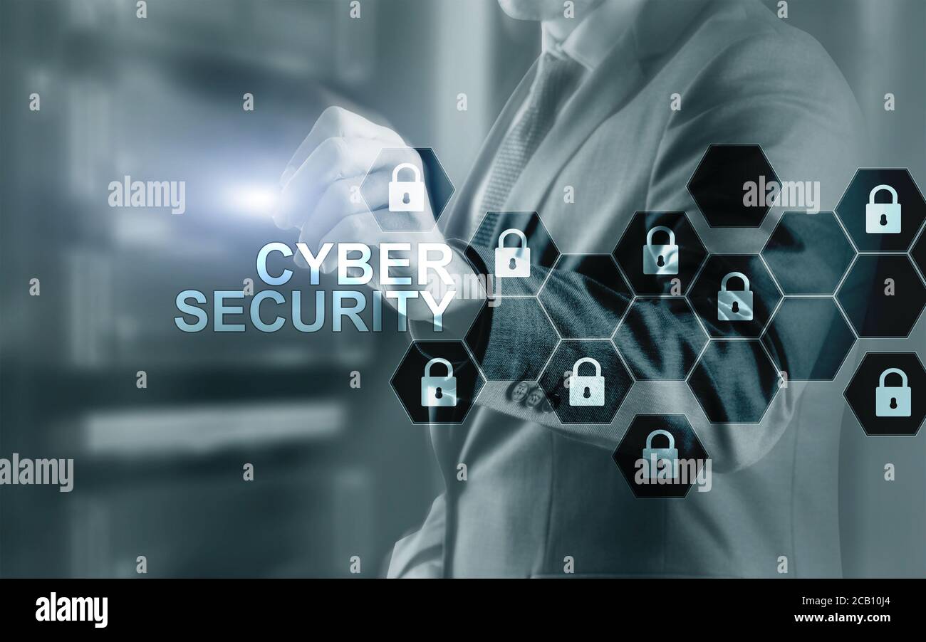 Cyber security 2021. Organization Data Protection concept Stock Photo ...