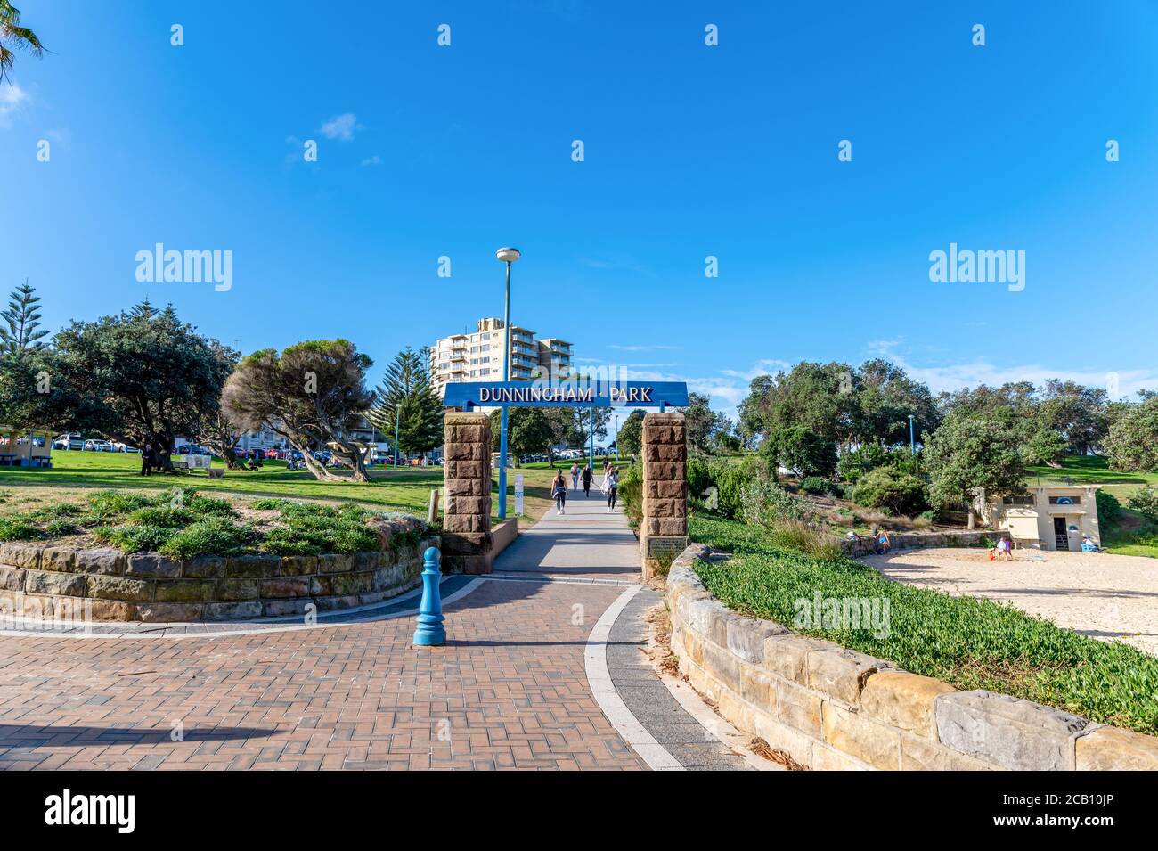 Sydney NSW Australia - May 27th 2020 - Dunningham Park entrance on a ...