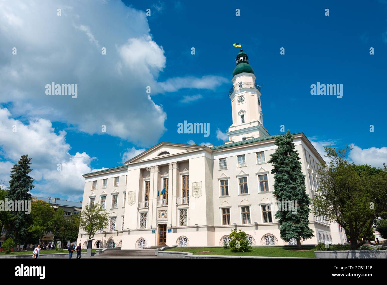Drohobych, Ukraine - Town Hall of Drohobych in Drohobych, Lviv Oblast ...