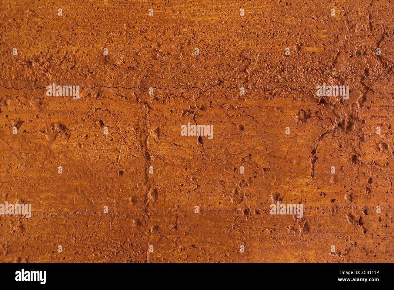 Traditional moroccan terracotta colored background. Orange or ocher ...