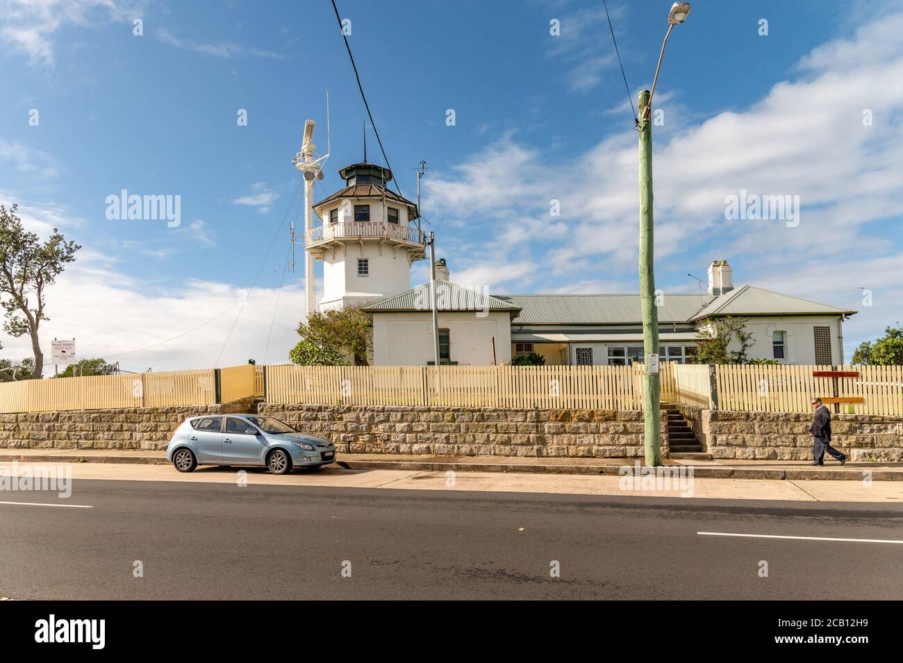 Marine Rescue Port Jackson Radio Base on a sunny autumn afternoon with ...