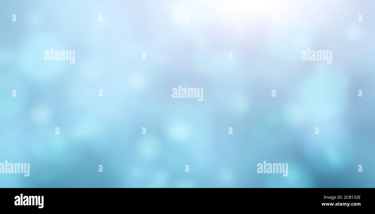 Blurred background of blue color. Horizontal or vertical banner with ...