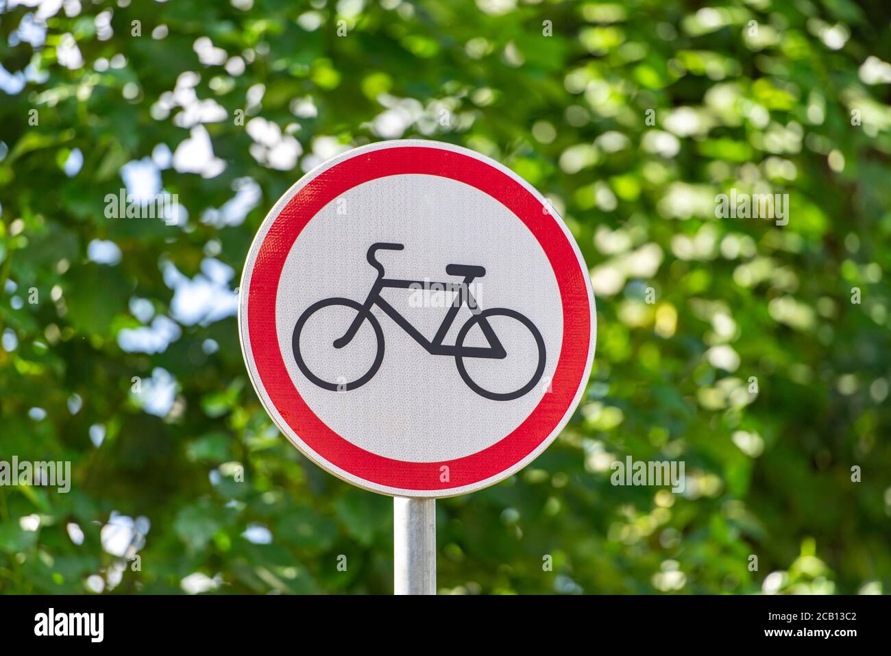 Bike prohibition hi-res stock photography and images - Alamy
