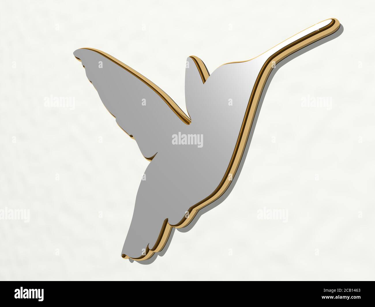 bird 3D drawing icon. 3D illustration. animal and background Stock ...