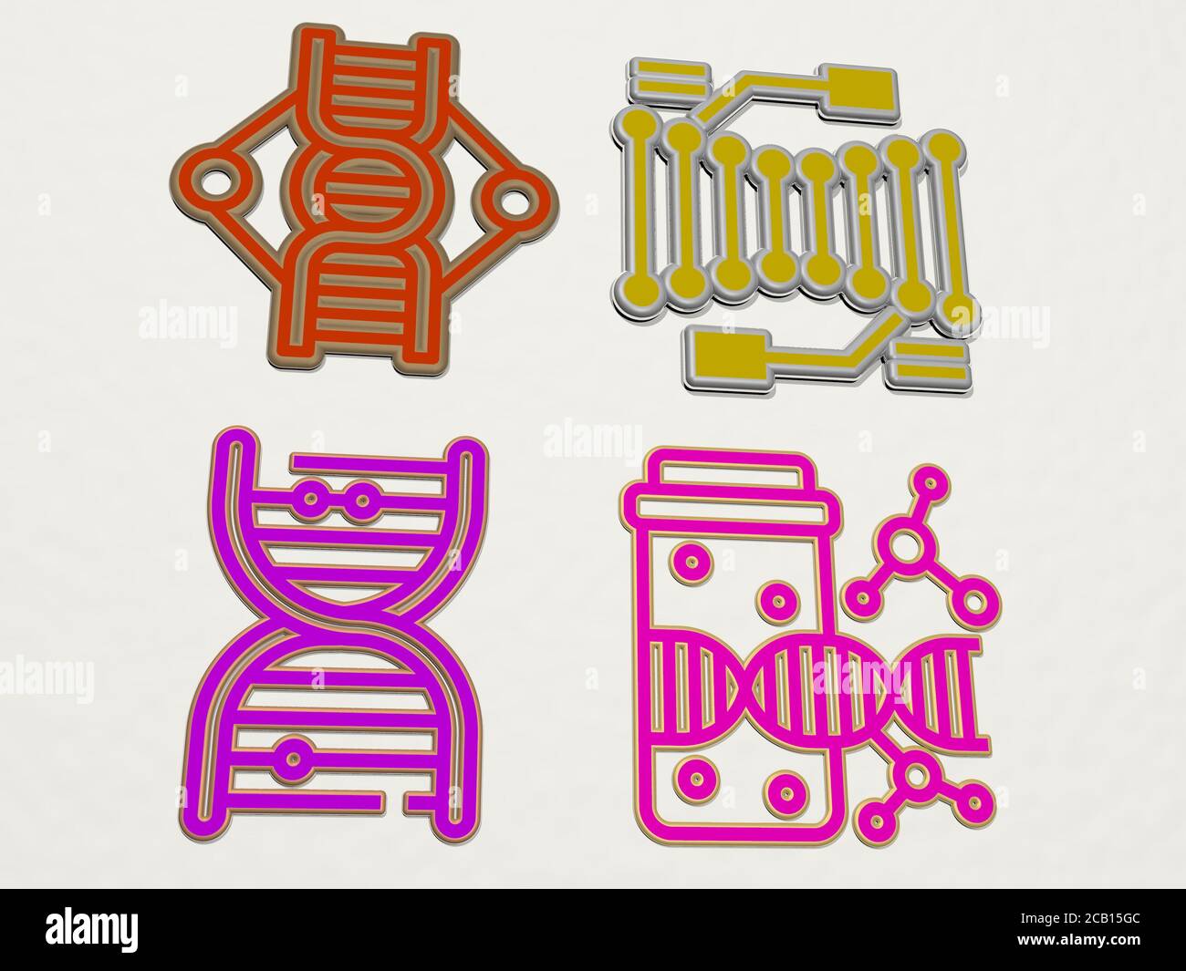 Dna structure plaque hi-res stock photography and images - Alamy