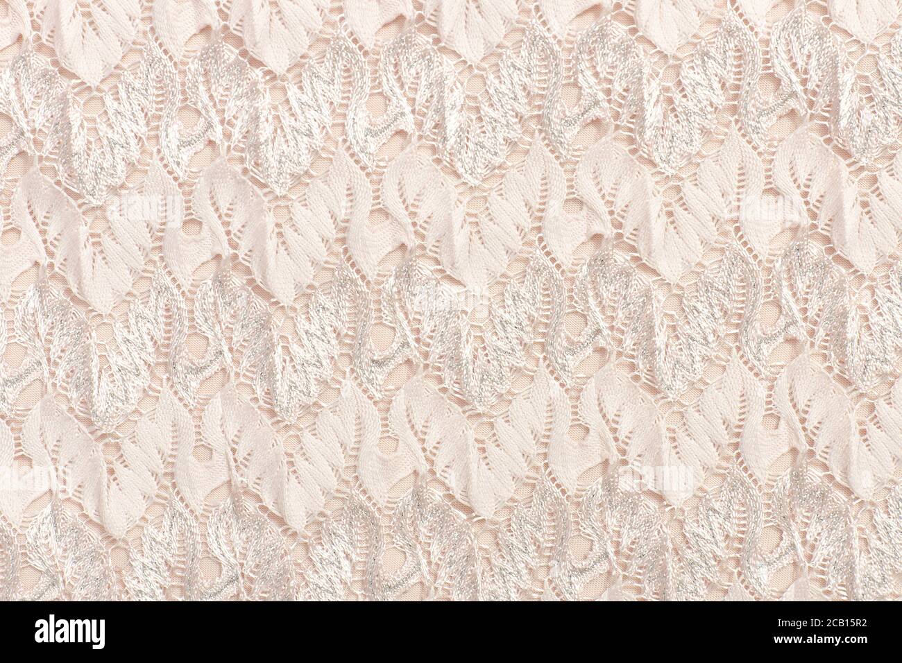 Biege cloth with embossed pattern, close-up. Texture Stock Photo - Alamy