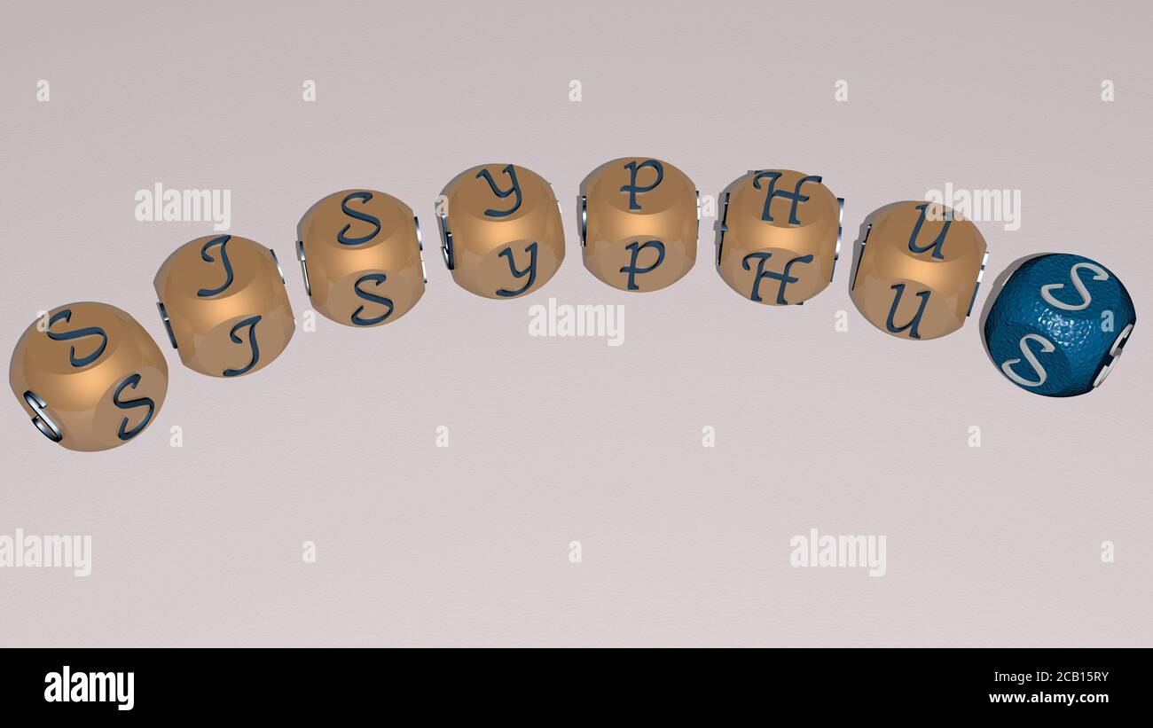 Sisyphus illustration hi-res stock photography and images - Alamy