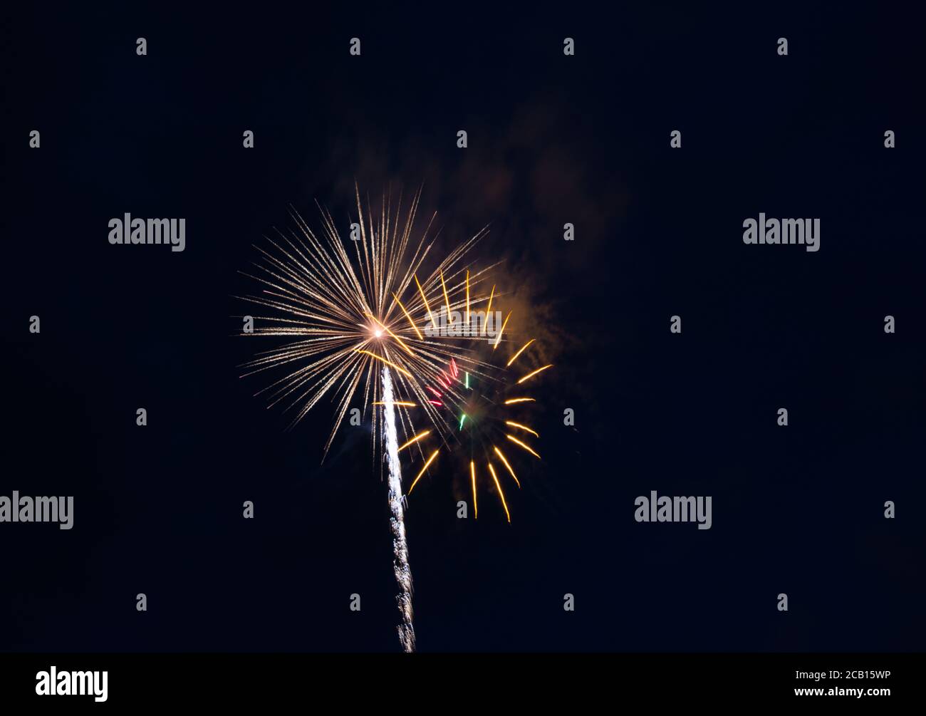 Independence day celebration shooting fire works on july 4th in United ...