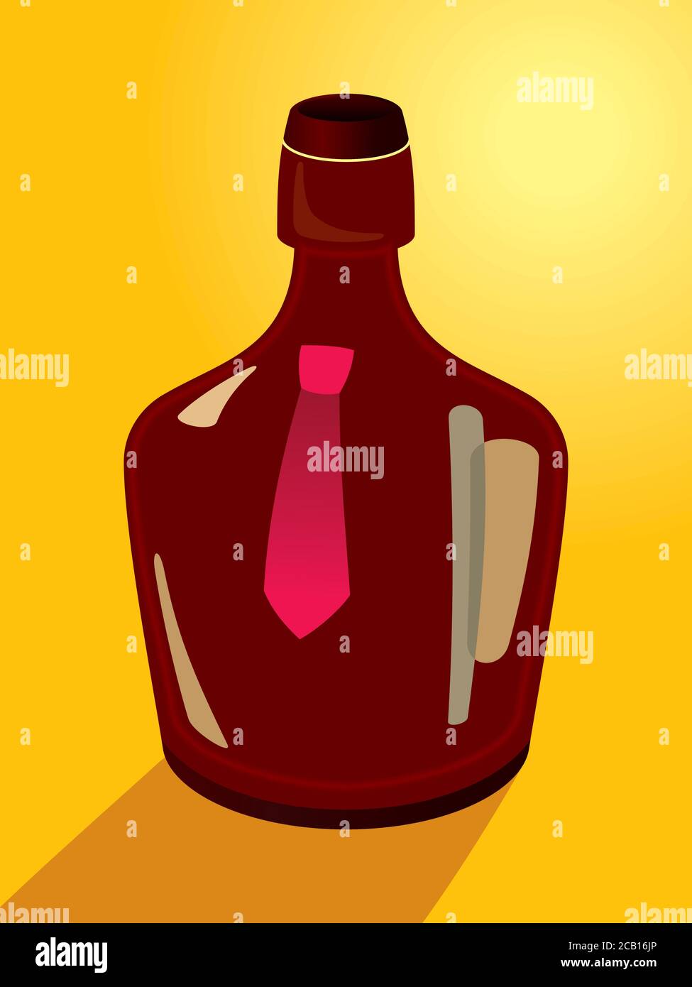 Wine background vector. Bottles characters similar to people. Design ...