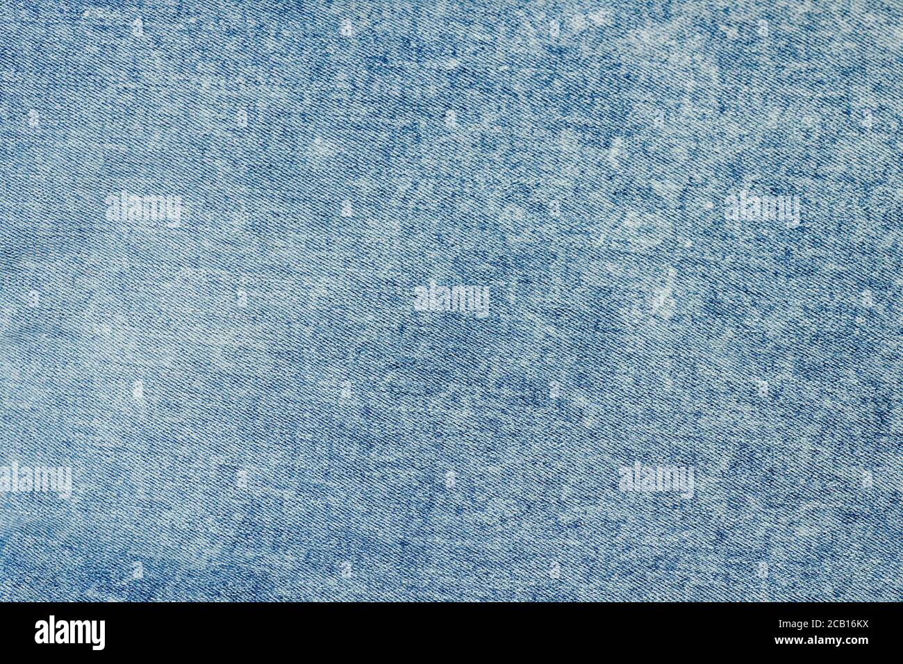 Blue denim cloth. Close up Stock Photo - Alamy