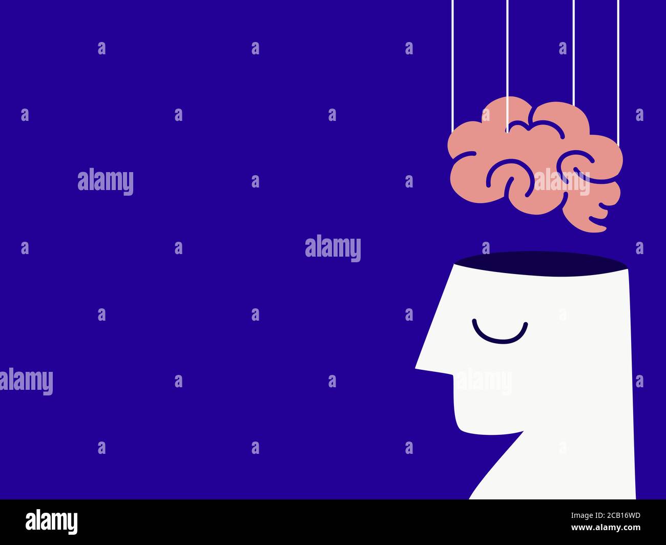 Puppet strings face Stock Vector Images - Alamy