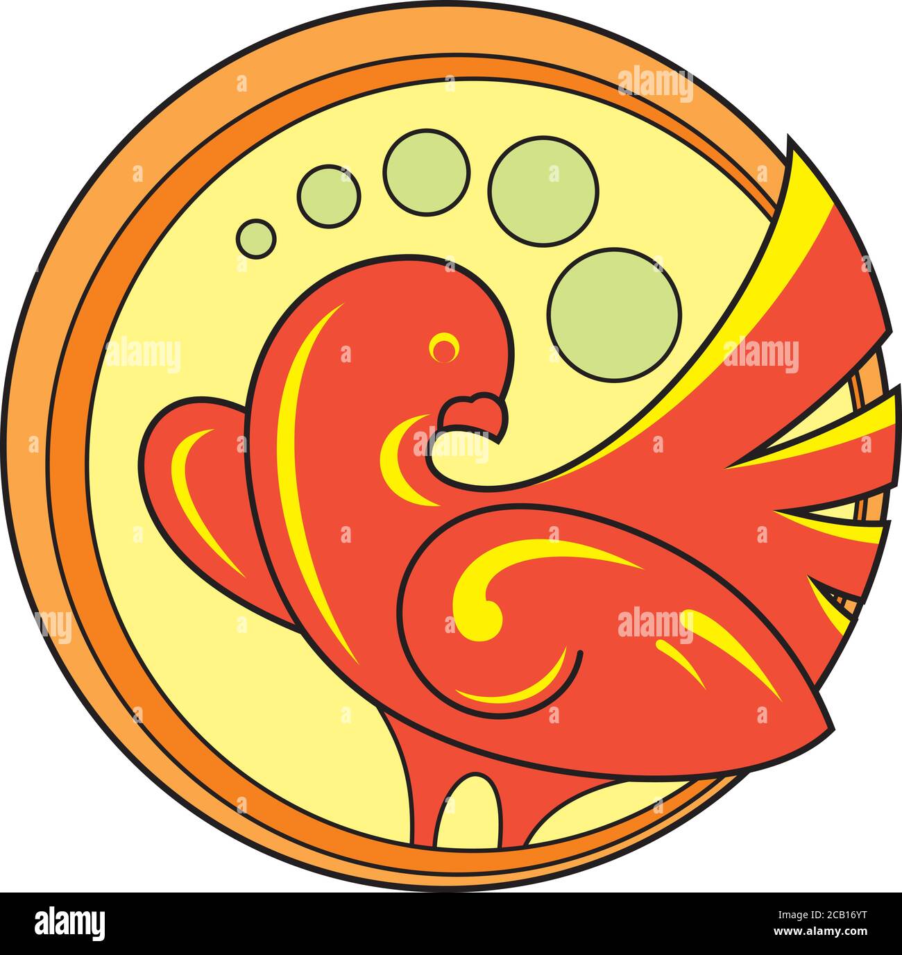 Russian bird Stock Vector Images - Alamy