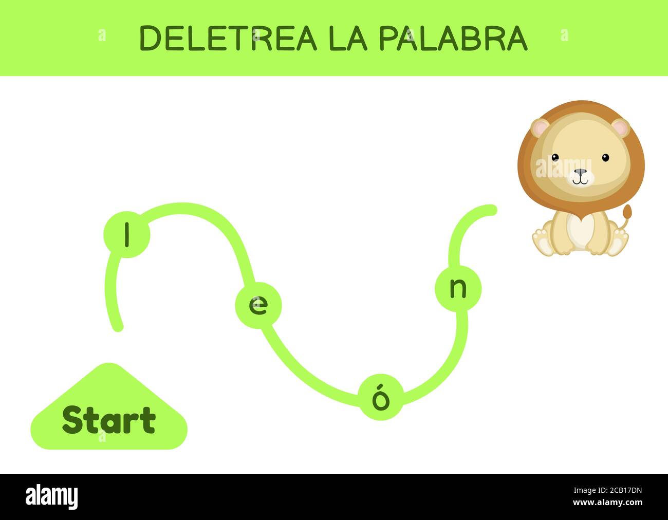 Deletrea la palabra - Spell the word. Maze for kids. Spelling word game ...