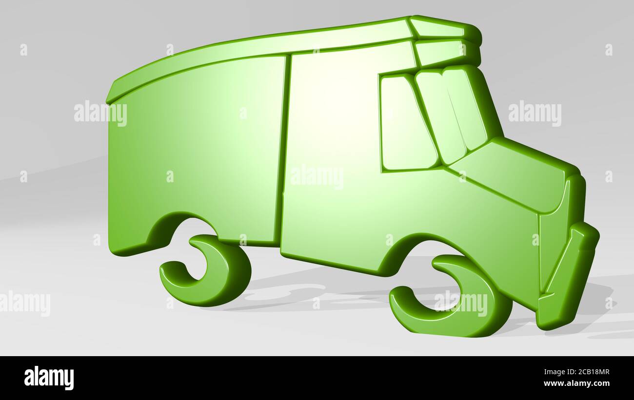 Truck cargo casting shadow hi-res stock photography and images - Alamy