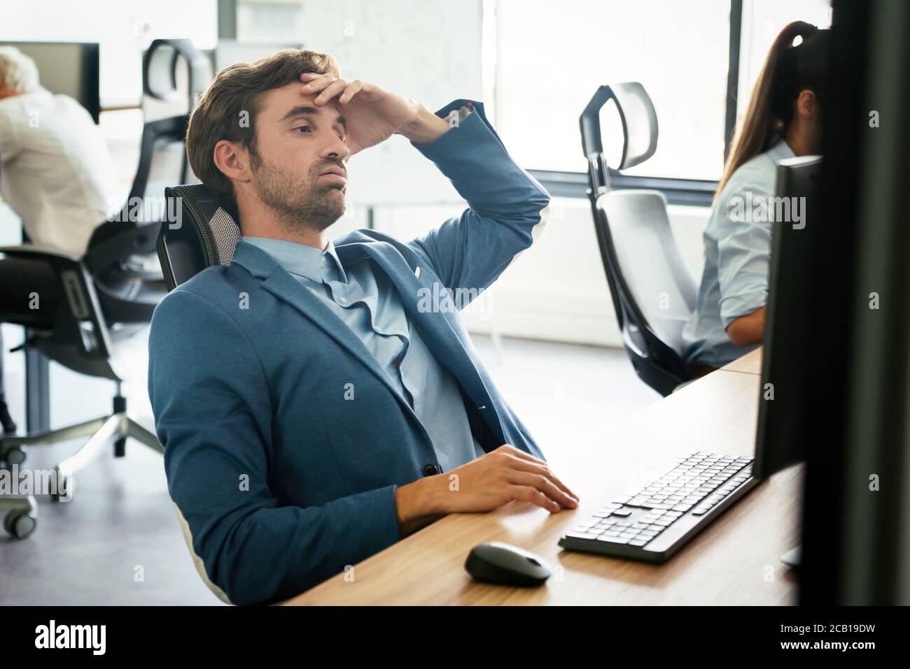 Stress office hi-res stock photography and images - Alamy