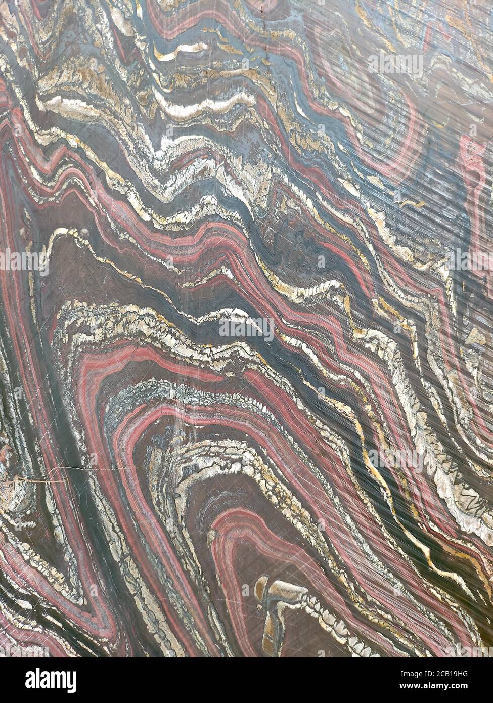 Rock, ribbon iron ore, background image, Germany Stock Photo - Alamy