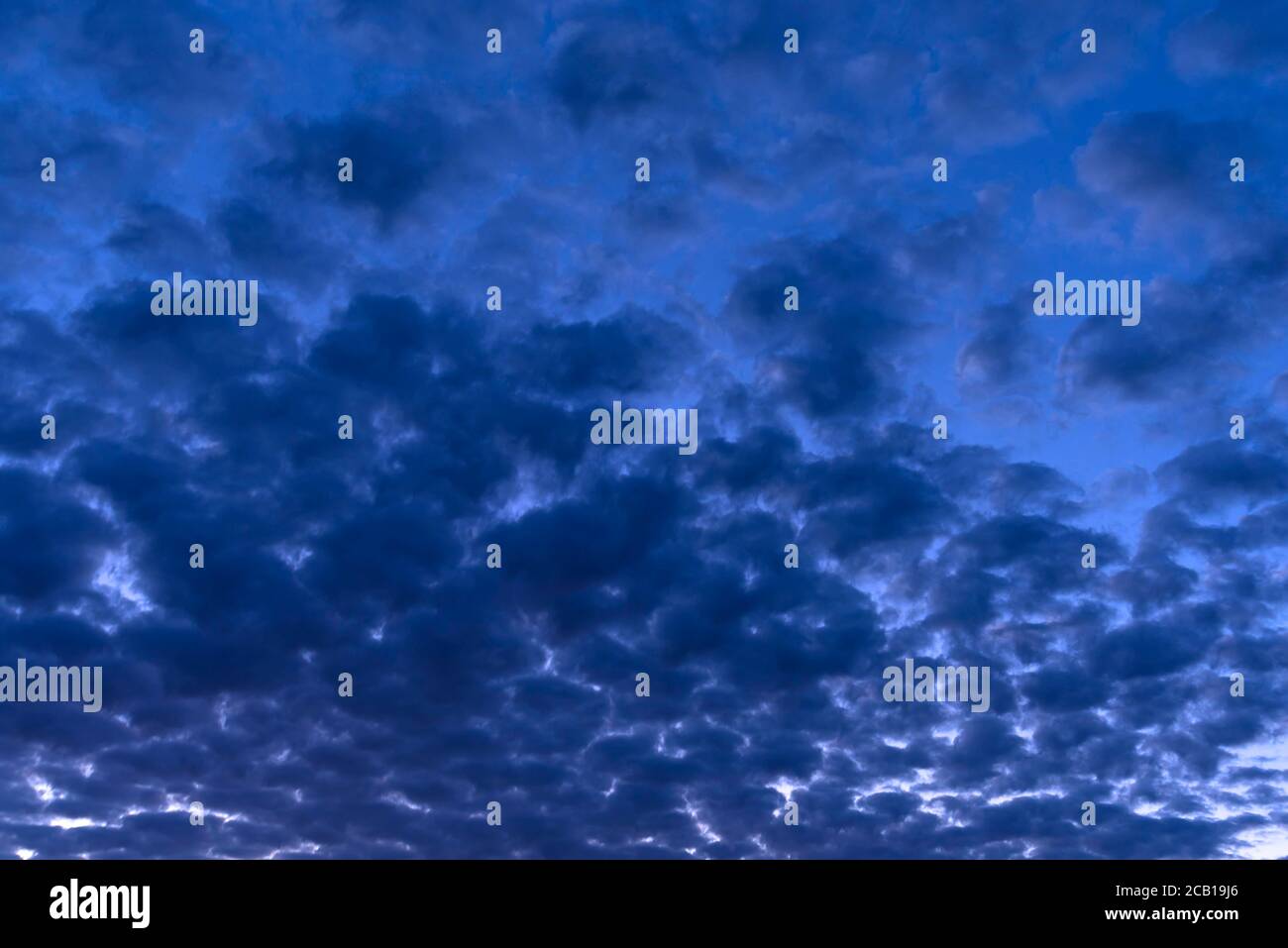 Evening sky altocumulus hi-res stock photography and images - Alamy