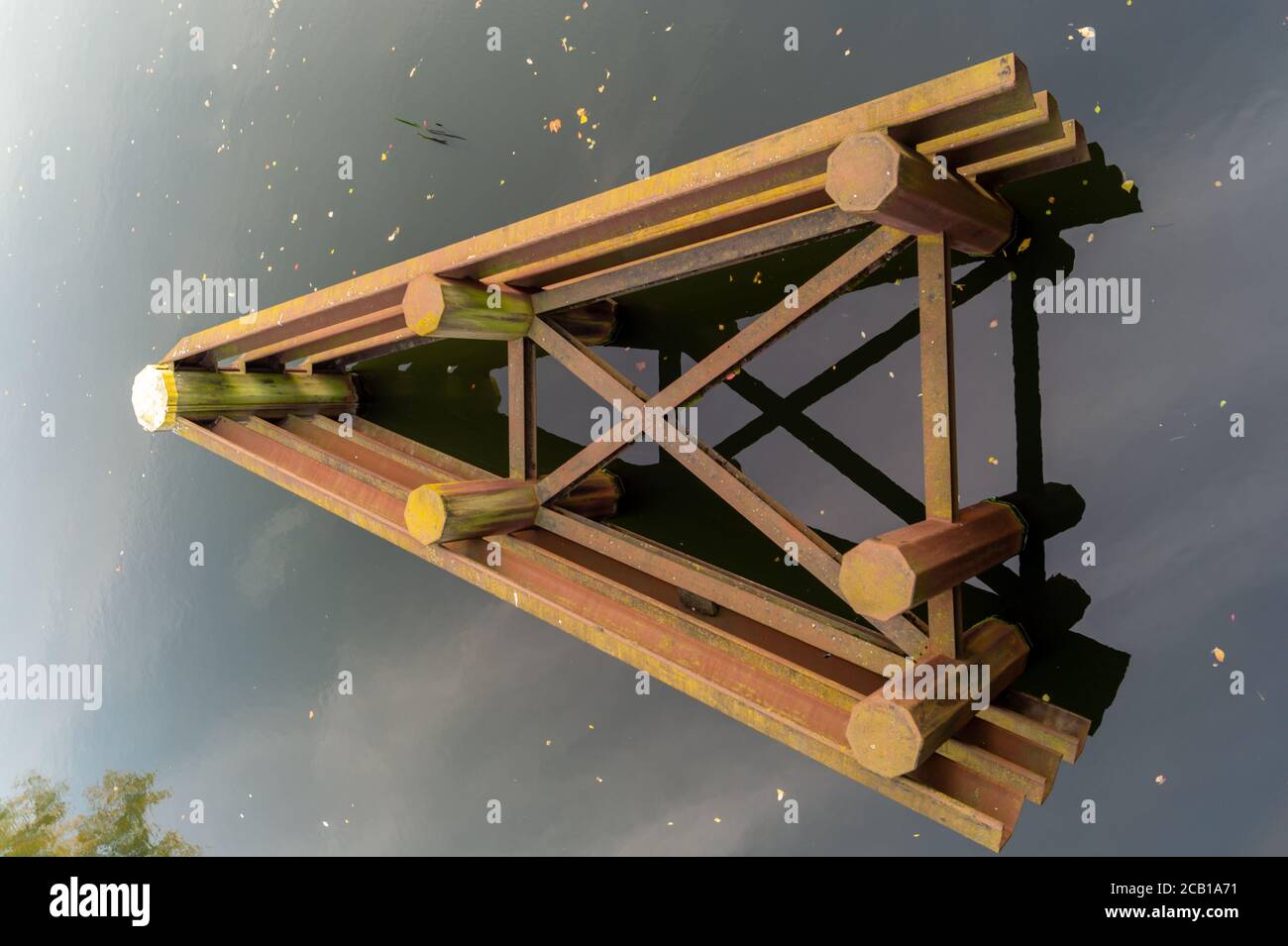 Closeup of rafter system structure Stock Photo - Alamy