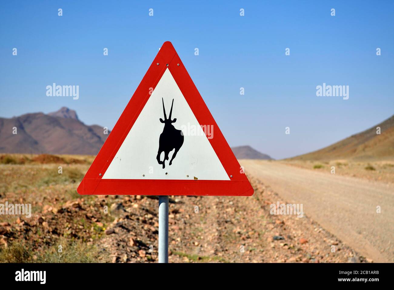 Antelope warning sign hi-res stock photography and images - Alamy