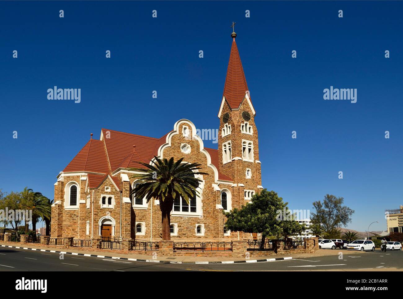 Lutheran Christ Church, Windhoek, Namibia Stock Photo - Alamy