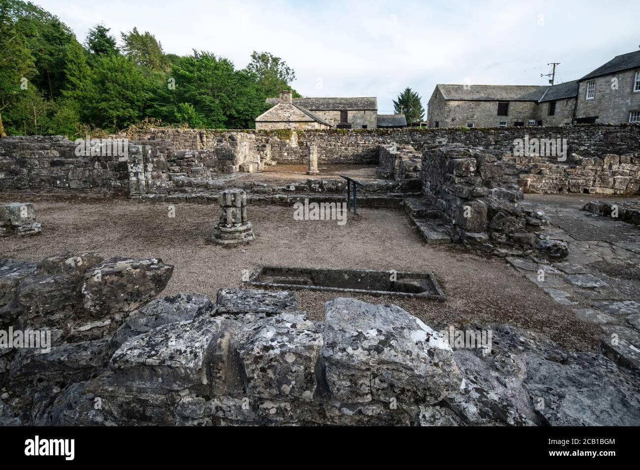 The ruins of Shap Abbey, Shap, Cumbria Stock Photo - Alamy
