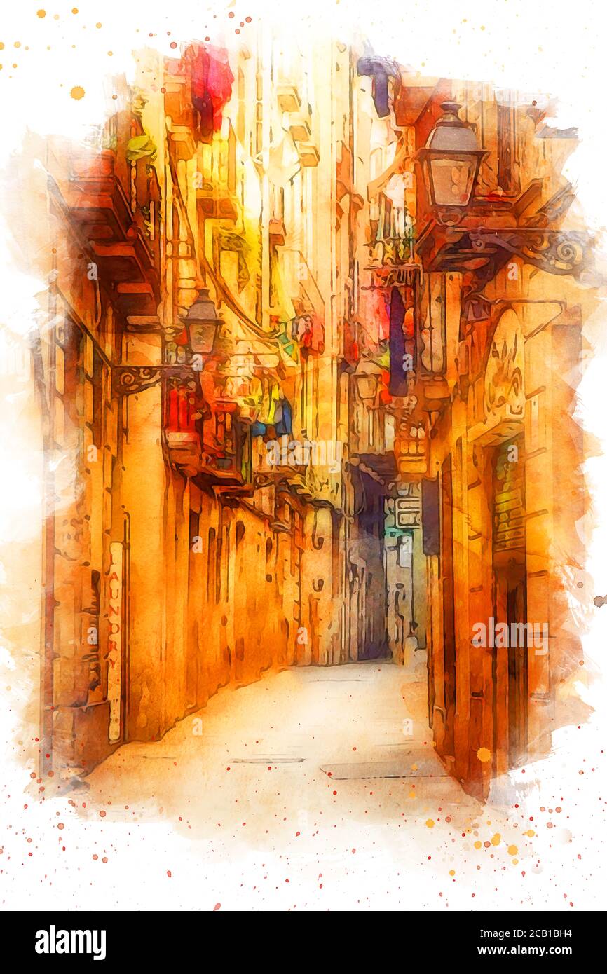 Catalan gothic Cut Out Stock Images & Pictures - Alamy