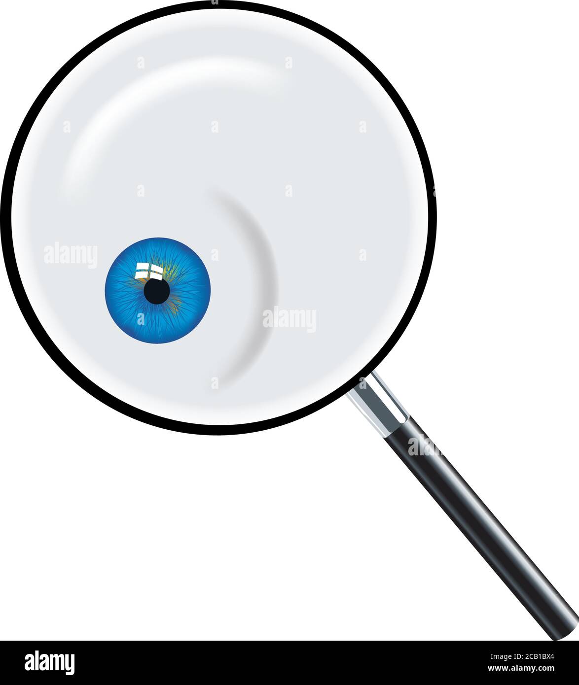 Eye interior Stock Vector Images - Alamy