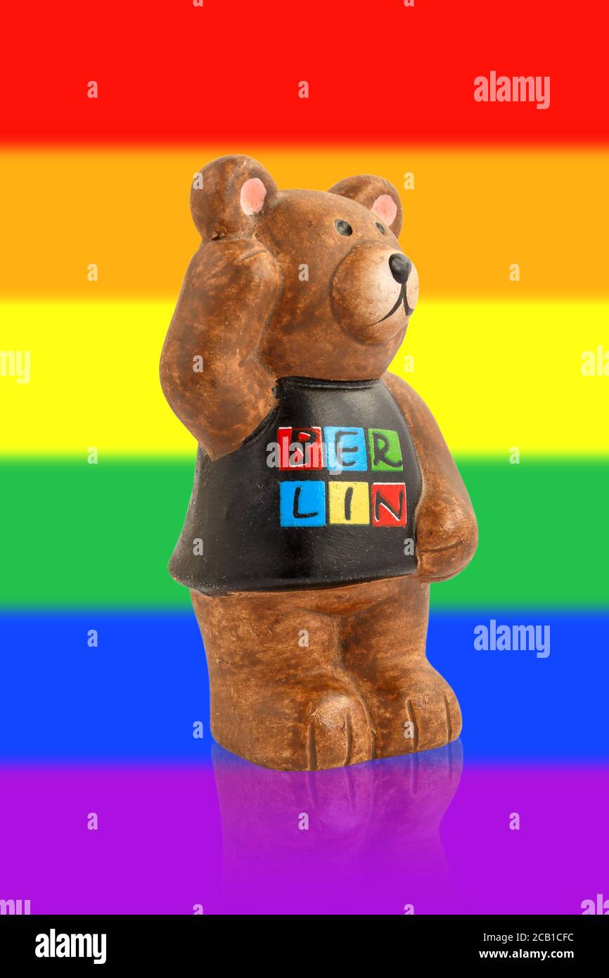 Berlin bear symbol emblem city hi-res stock photography and images - Alamy