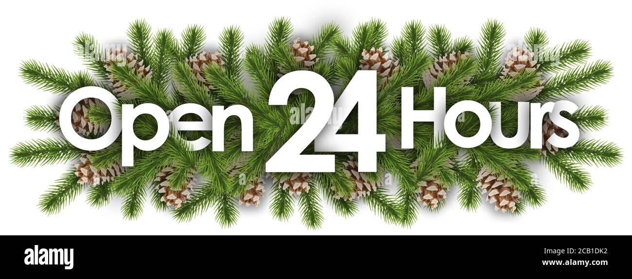 Business now open 24 hours hi-res stock photography and images - Alamy